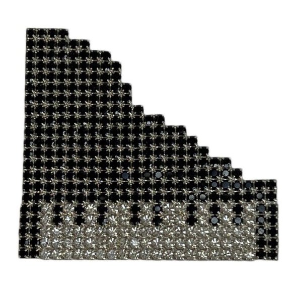 Bauer | Jewelry | Vintage Dorothy Bauer Grand Piano Brooch Pave Silver ...